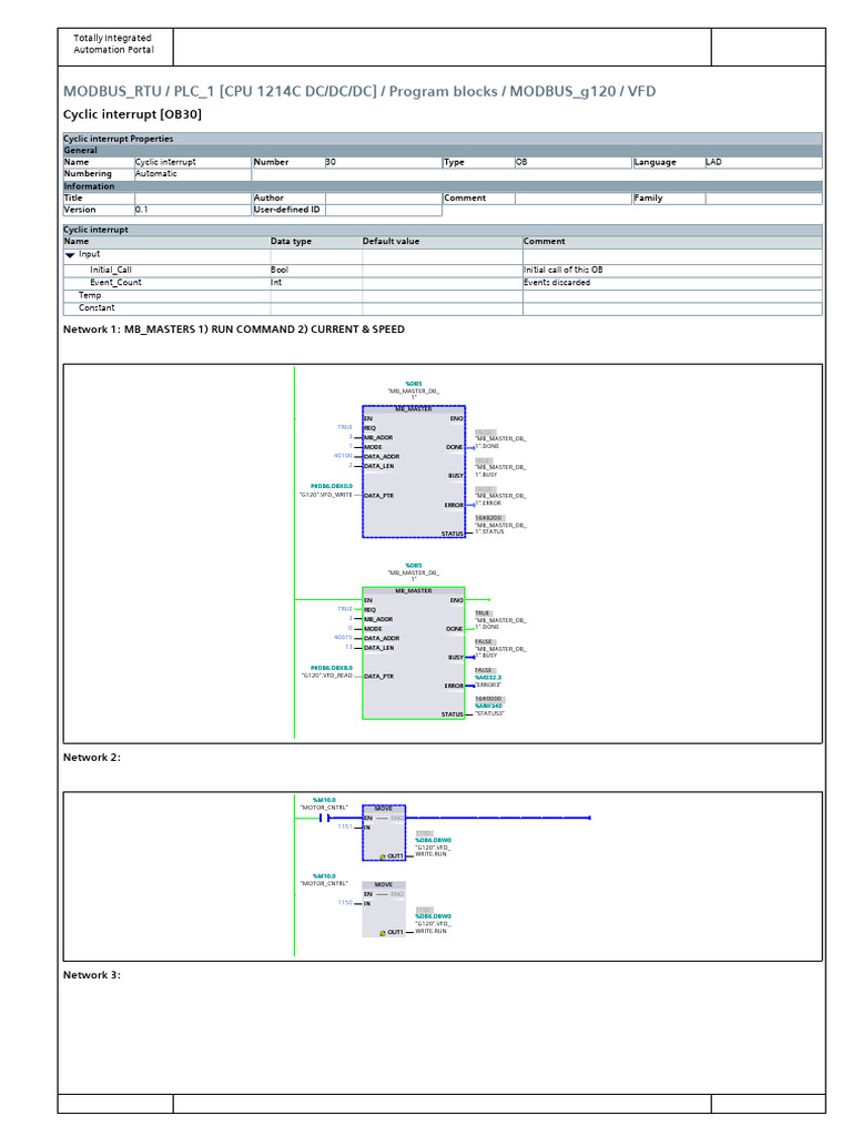 modBUS OB30 PDF | Download Free PDF | Information Technology | Software Engineering