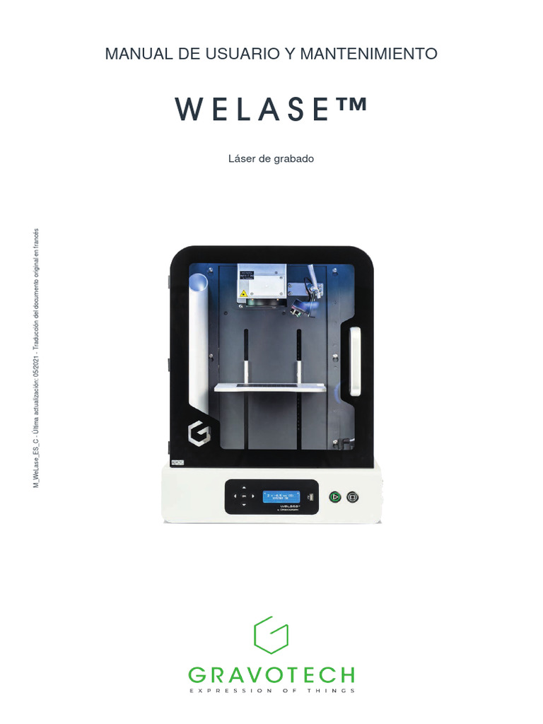 MANUAL USUARIO WeLase - ES | PDF