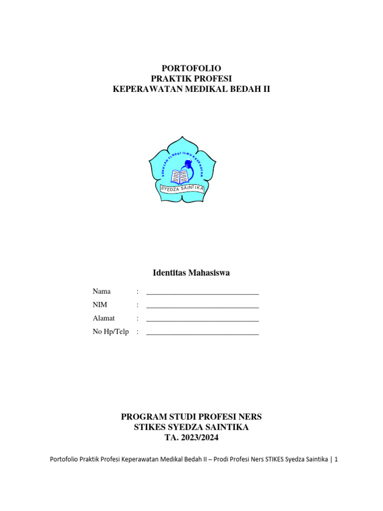 Portofolio PPKMB Ii | PDF