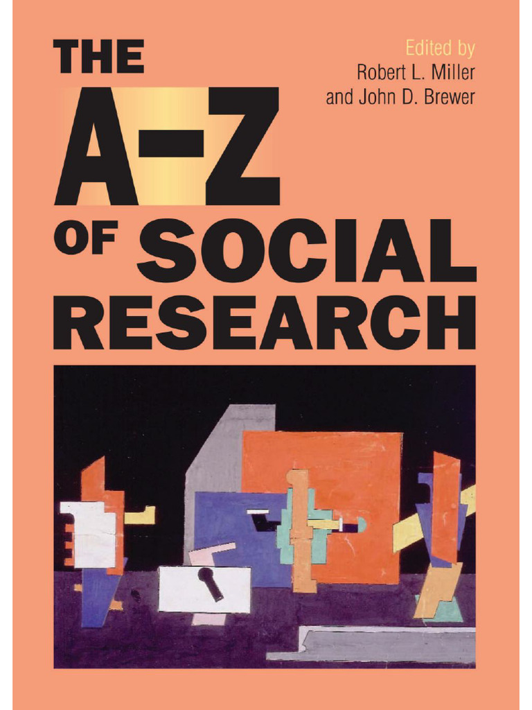 Dr Robert Lee Miller, Dr. John D. Brewer The A--Z of Social Research- A ...
