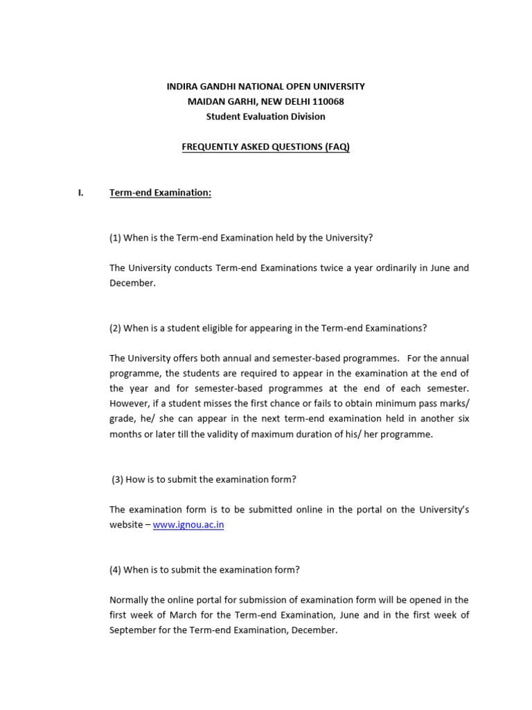 Frequently Asked Questions | PDF