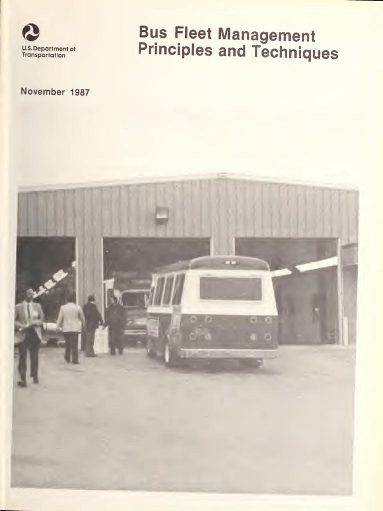 Bus Fleet Management Techniques Guide | PDF