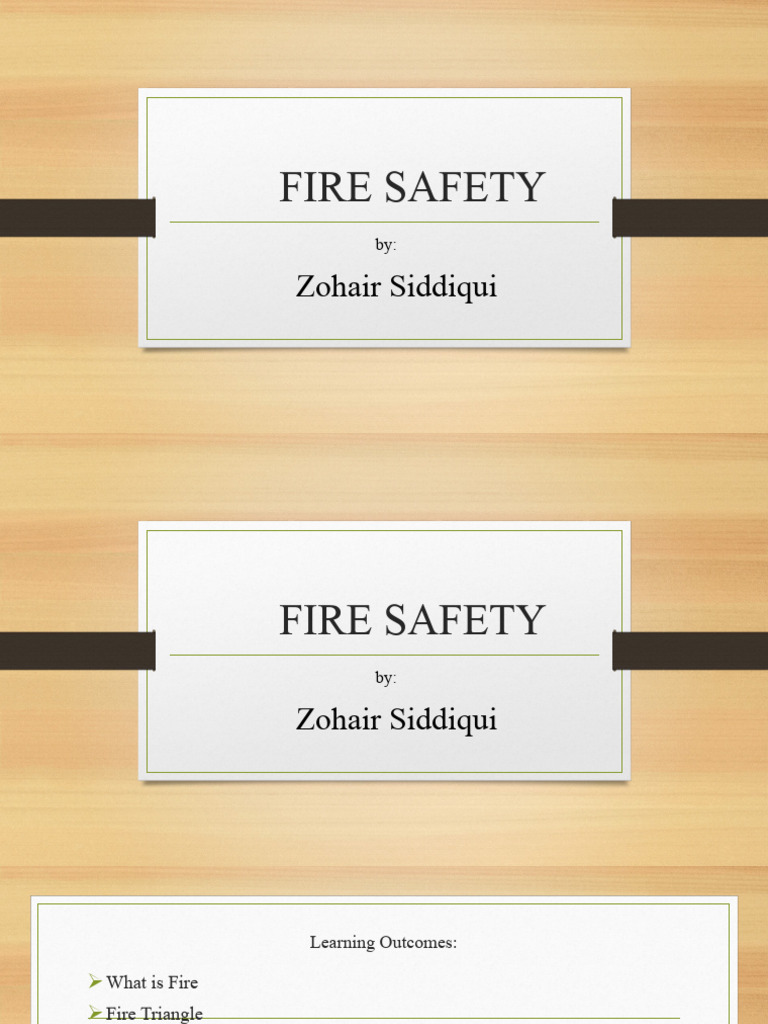 Fire Safety | PDF | Fires | Combustion