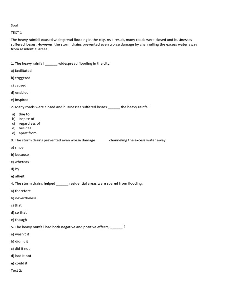 Latihan Soal Kelas 11 Bing Pdf Sustainability Environment