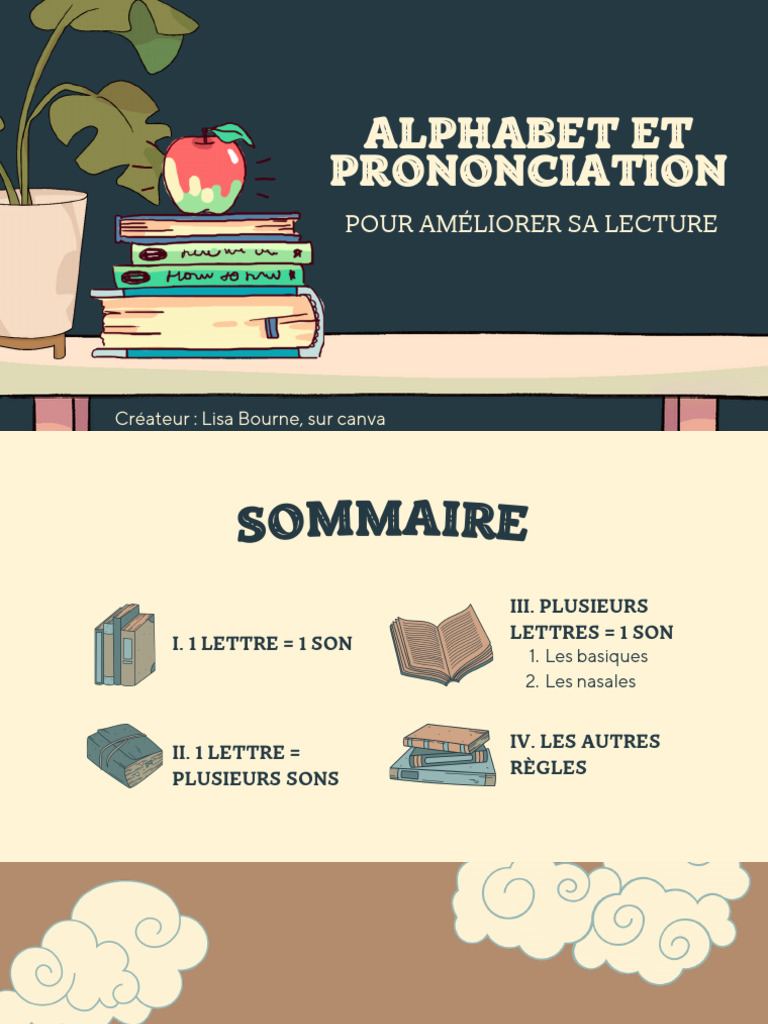 Prononciation de l'alphabet français | PDF | Syllabe | Langues