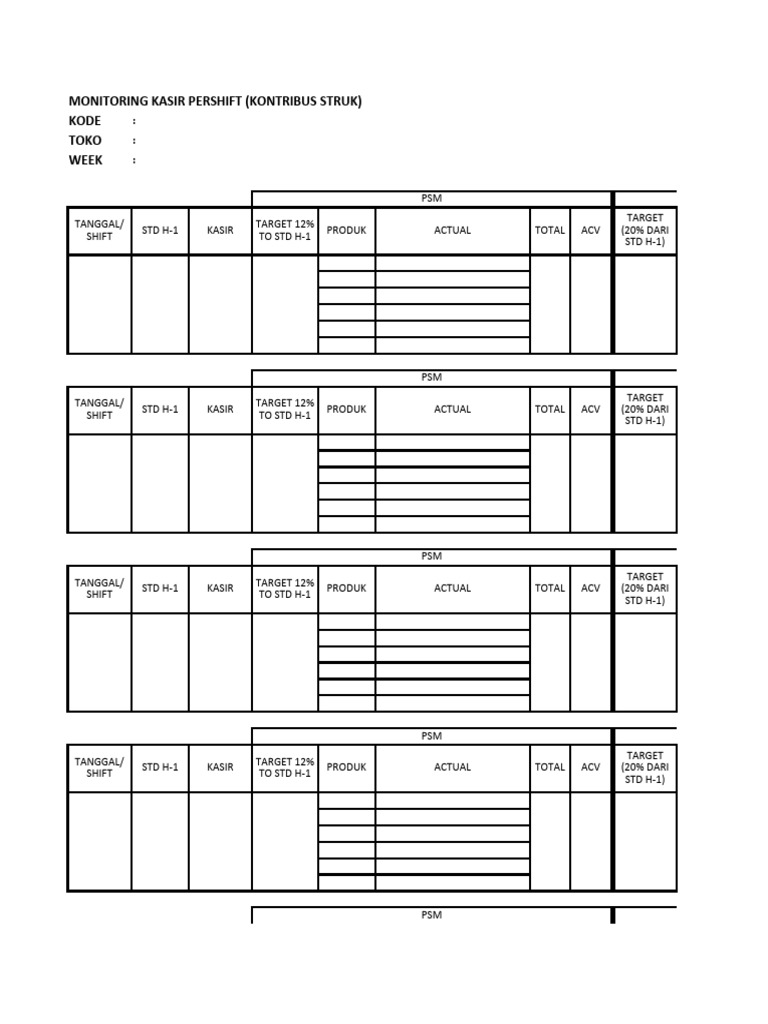 Form Monitoring | PDF