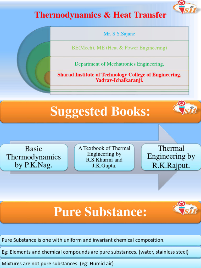 Basics of Thermodynamics Part 1 | PDF