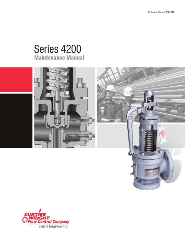 Farris Series 4200 Valve Manual | PDF | Valve | Screw