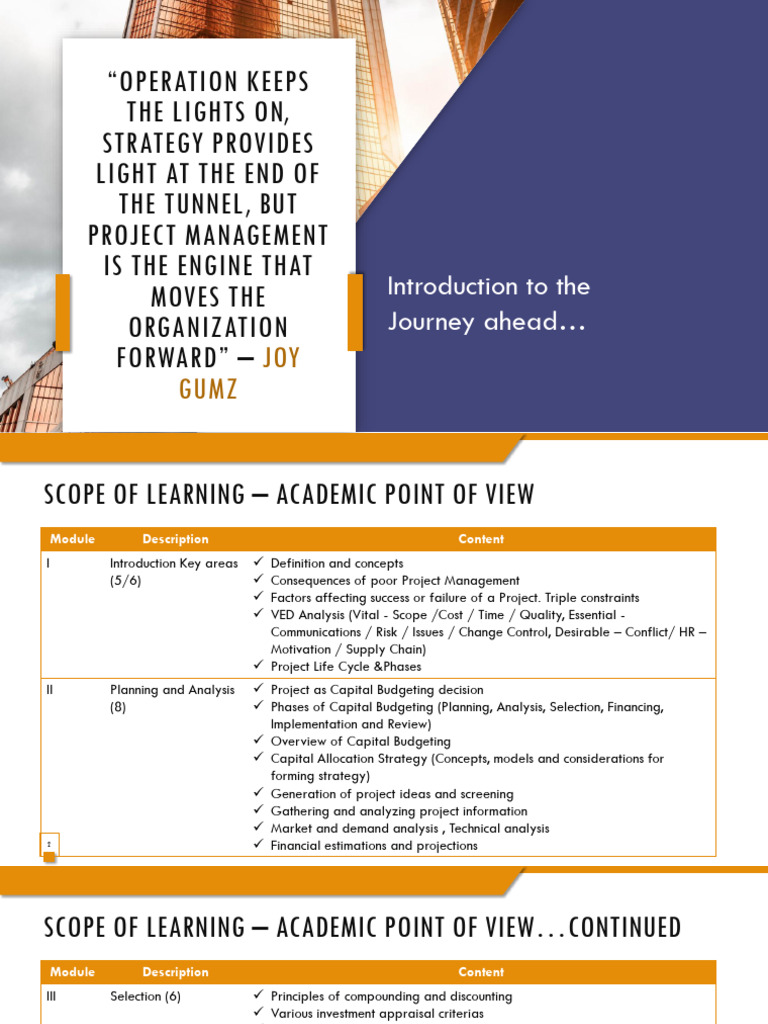 Lecture 1and2 Download Free Pdf Project Management Business