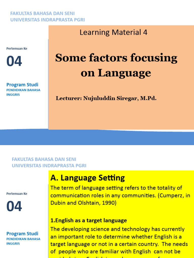 Curriculum and Material Development PPT 4 Curmadev Sem. Gasal 21-22 ...