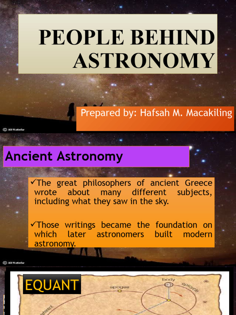 Astronomy's Pioneers and Discoveries | PDF | Heliocentrism | Astronomy