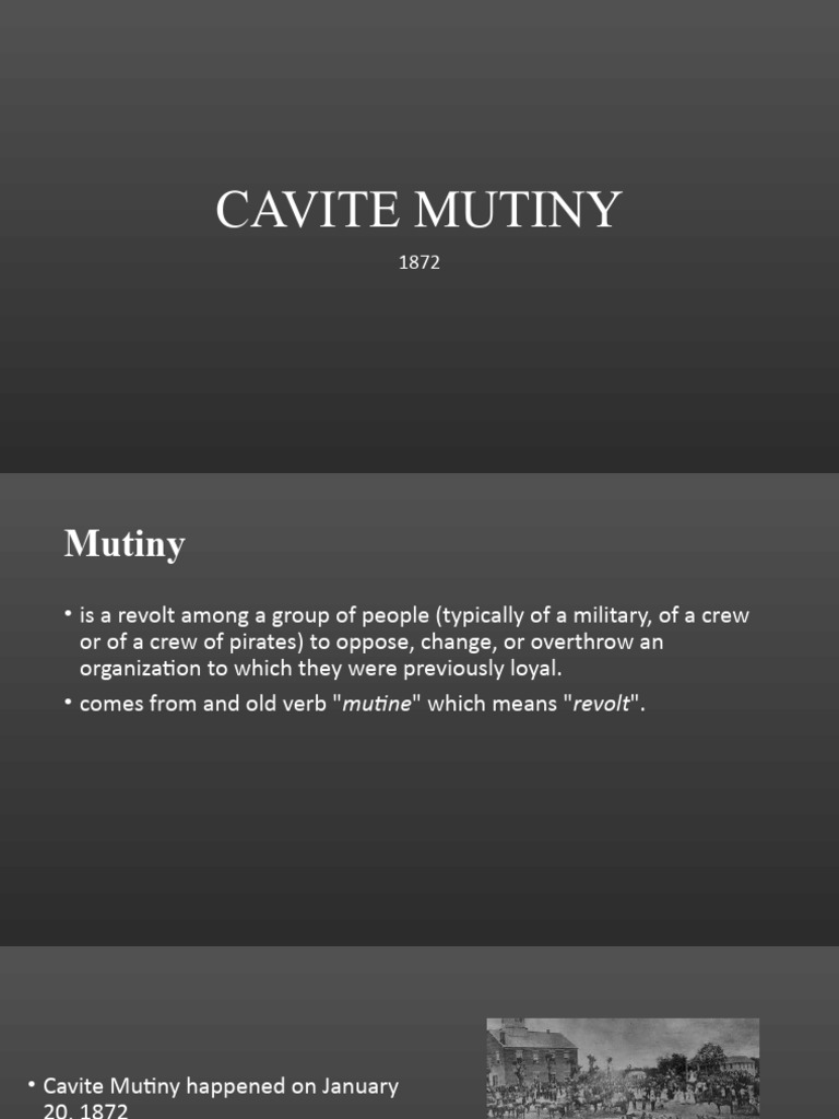 Cavite Mutiny Spanish Version | PDF | Philippines | Spanish Colonization Of The Americas