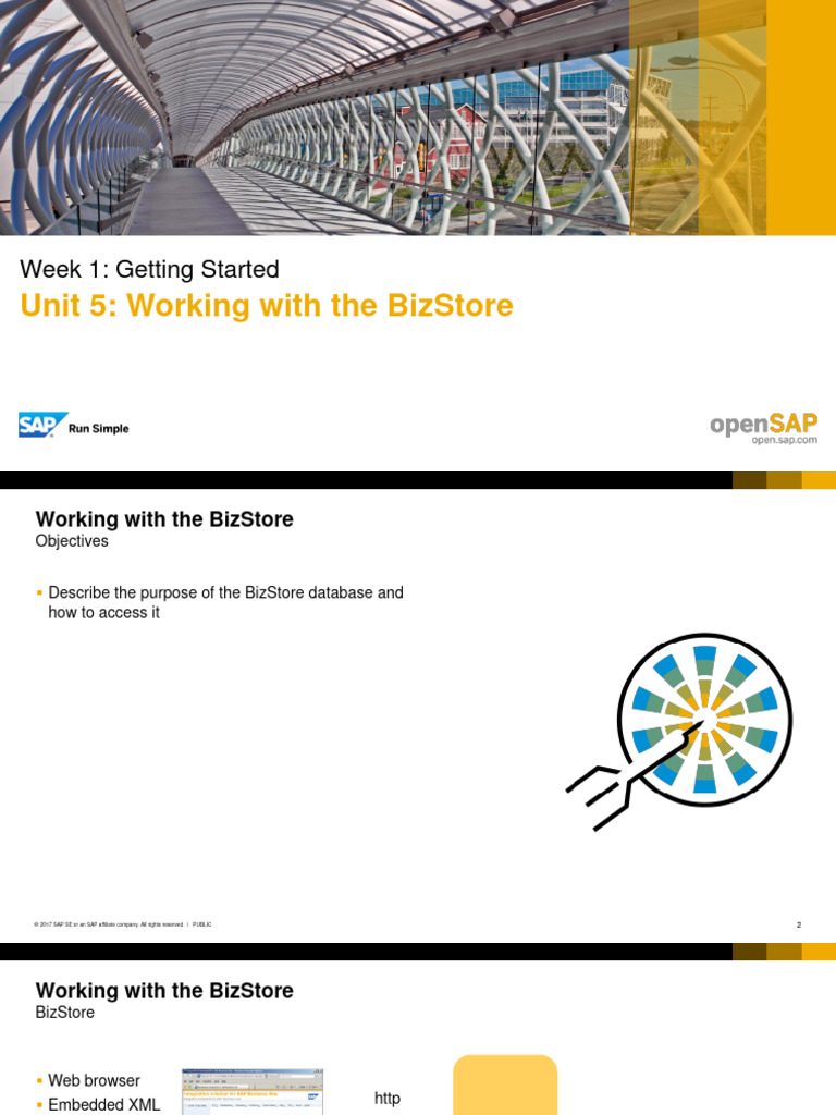 OpenSAP Ifb1 Week 01 Unit 05 Biz Presentation | PDF | Xml | Databases