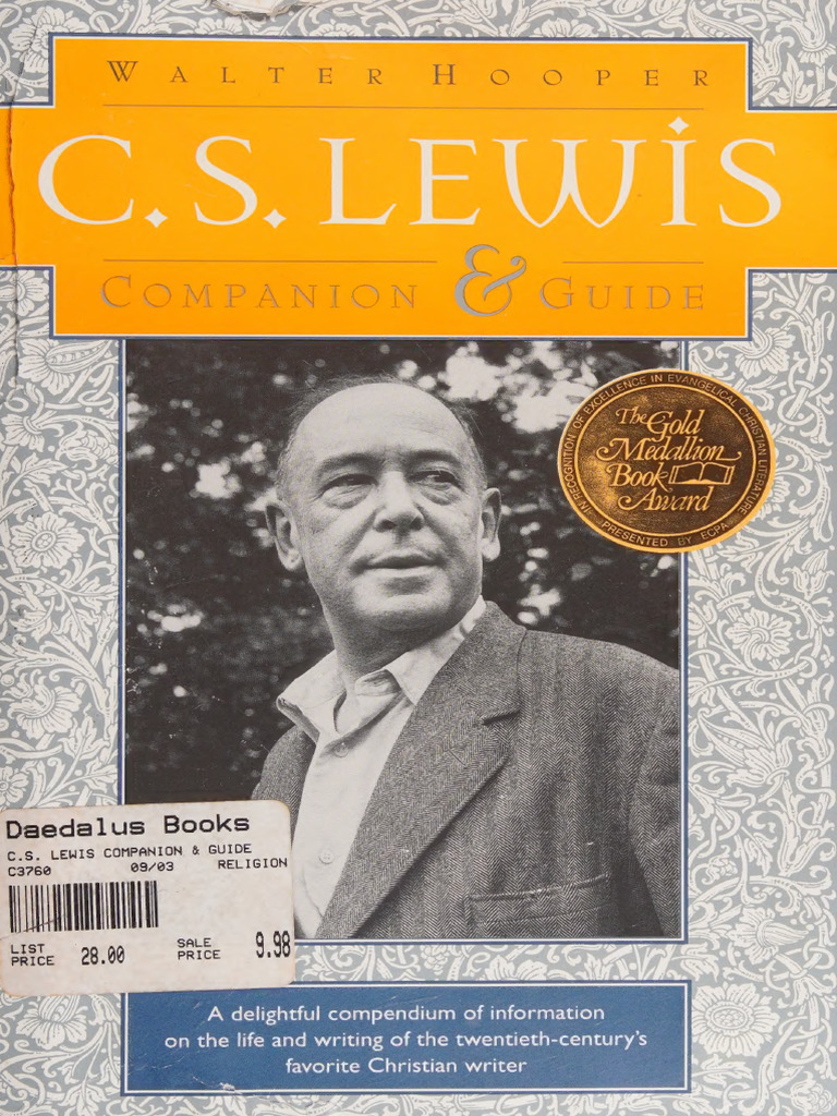 C. S. Lewis - A Companion & Guide | PDF | C. S. Lewis | The Chronicles ...