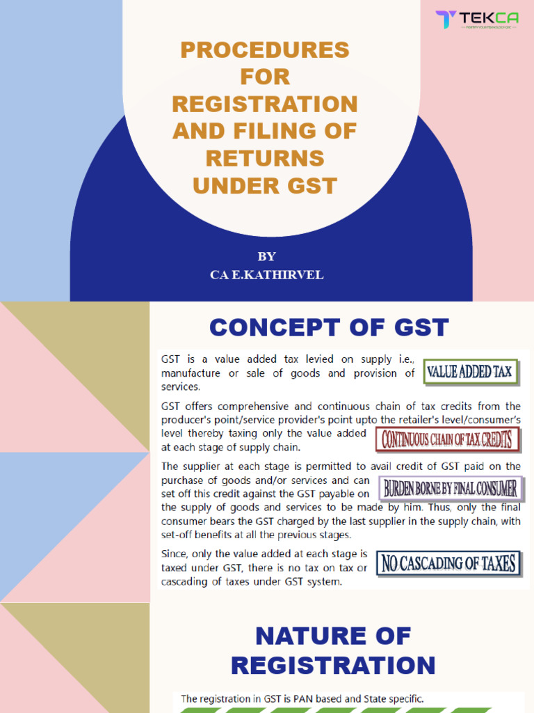 GST Presentation | PDF