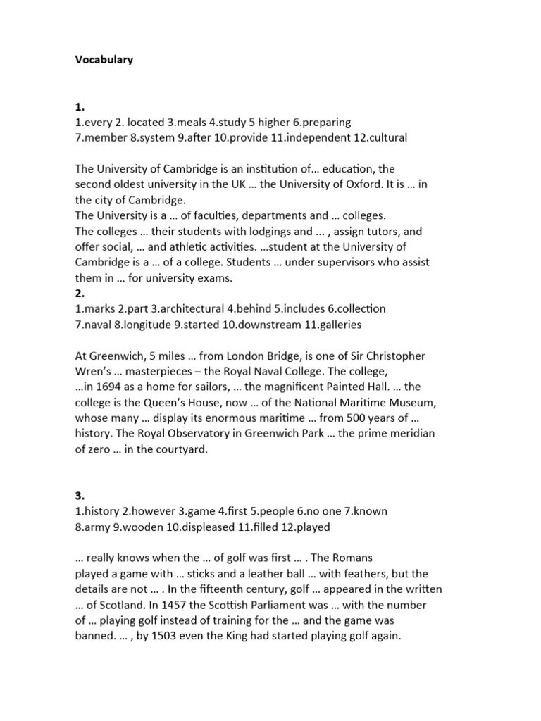 Task 5 Vocabulary | PDF | Coca Cola | Sherlock Holmes