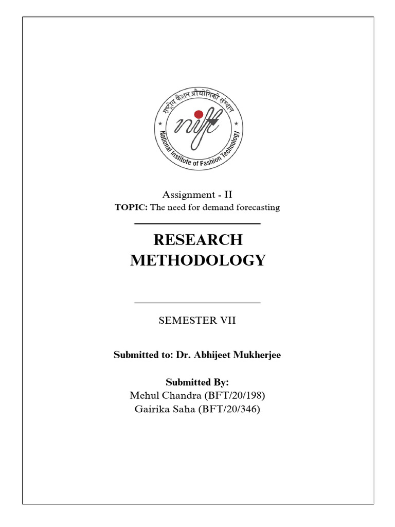 Research Methodology | PDF | Forecasting | Machine Learning