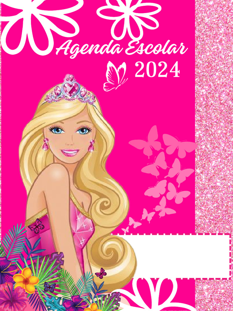 Agenda Barbie Escolar | PDF