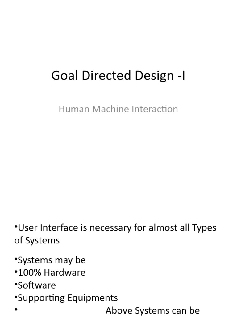 Goal Directed Design Complete | PDF | Usability | Computer Program