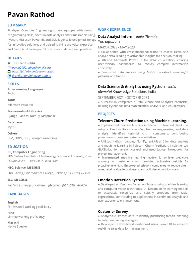 Pavan Rathod 9146296044 | PDF | Machine Learning | Data Analysis