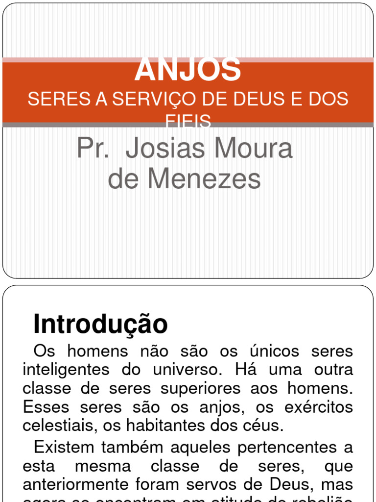 Aula Completa Angelologia | PDF | Anjo | Samuel