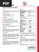 Fosroc Nitocote EP405 TDS | PDF | Concrete | Epoxy