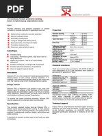Fosroc Nitocote EP405 TDS | PDF | Concrete | Epoxy