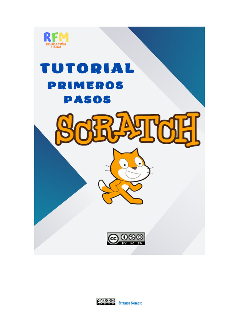 Tutorial-Scratch Primeros Pasos | PDF | Scratch (lenguaje de programación) | Informática