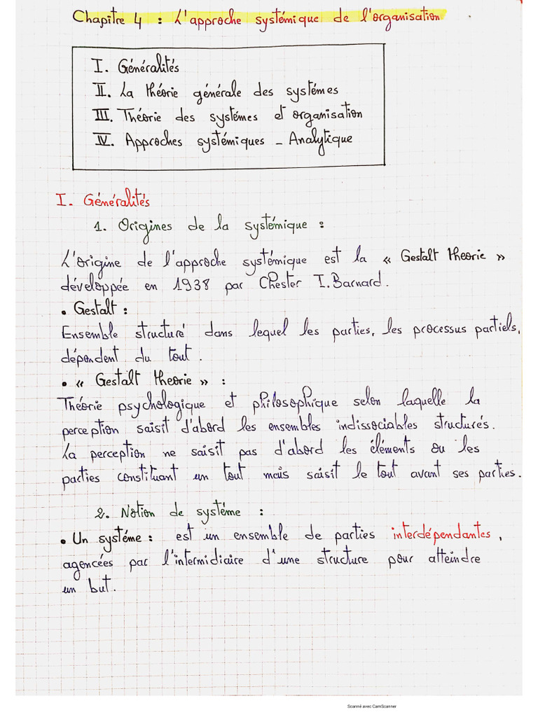 Théorie Des Org CHAPITRE4 | PDF