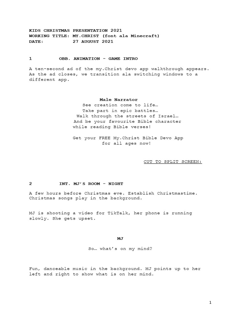 KCP My Christ Script | Download Free PDF | Biblical Magi | Jesus