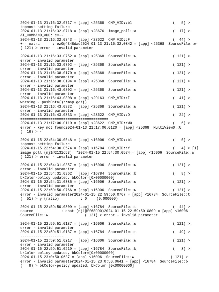 Usb Cam Log | PDF | Operating System Families | Tablet Computer
