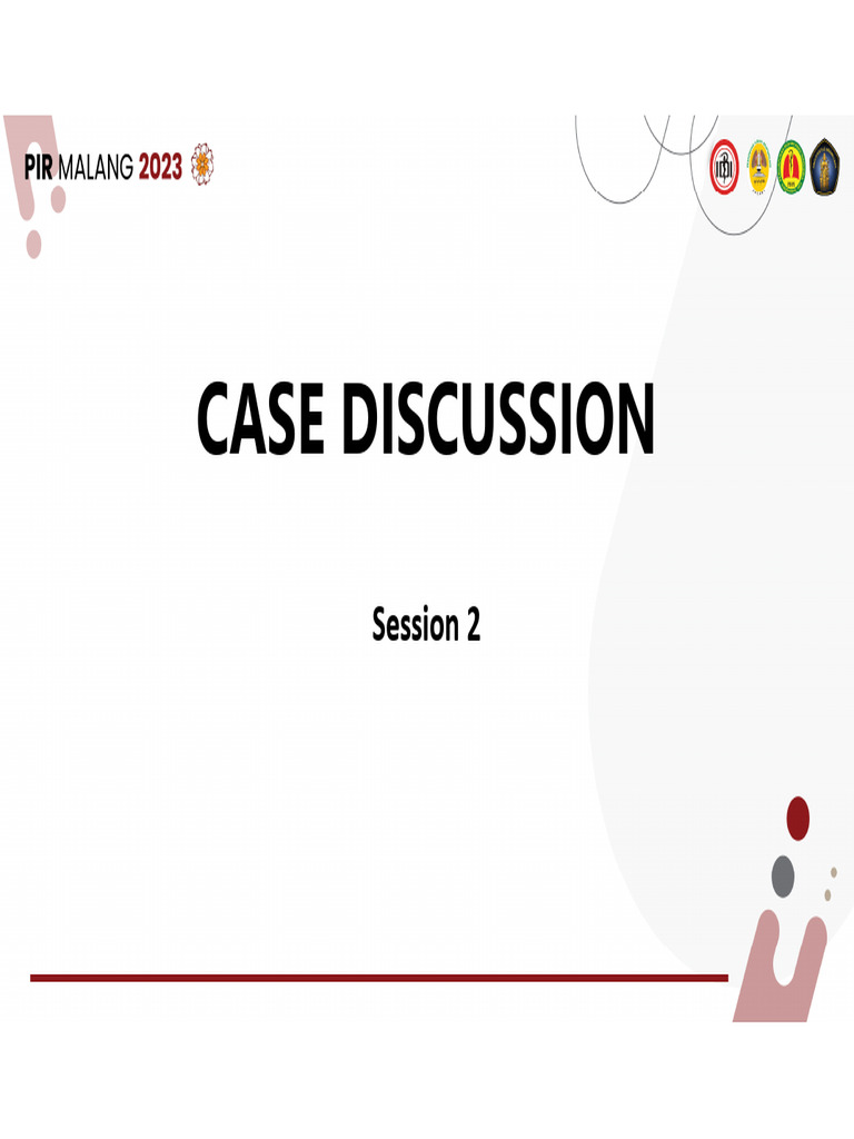 Case Discussion Sesi 2 Final | PDF