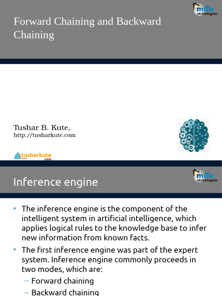 Forward Chaining and Backward Chaining | PDF | Theoretical Computer Science | Cognitive Science