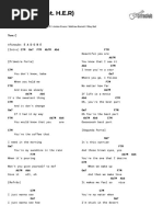 Best Part Ukulele Chords and Tabs | PDF