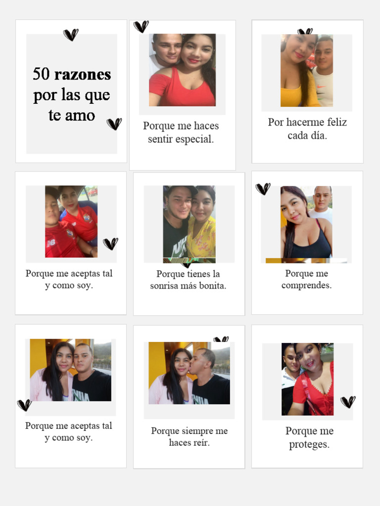 50 Razones Por Las Que Te Amo 1 1 2 Pdf