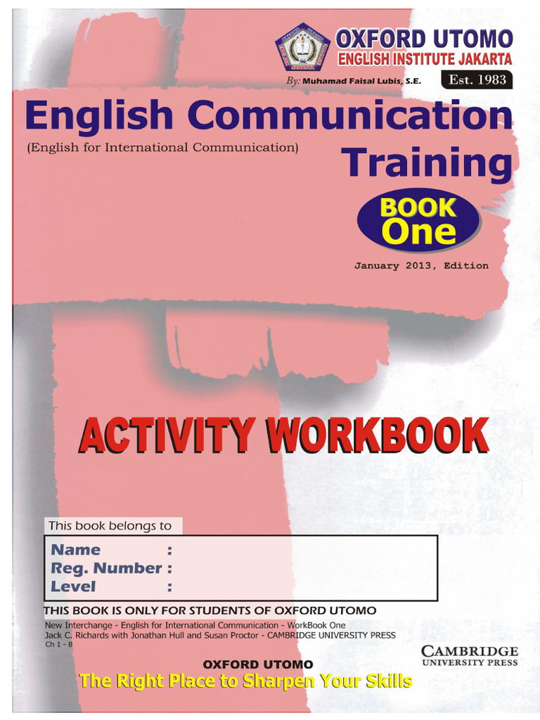 New Interchange 1 CH 1 - 8 WB Edited | PDF
