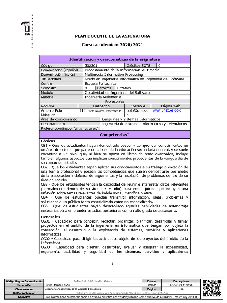 Opt Software 20-21.report | PDF | Software | Evaluación