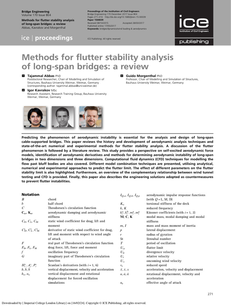 abbas-et-al-2017-methods-for-flutter-stability-analysis-of-long-span-bridges-a-review | PDF