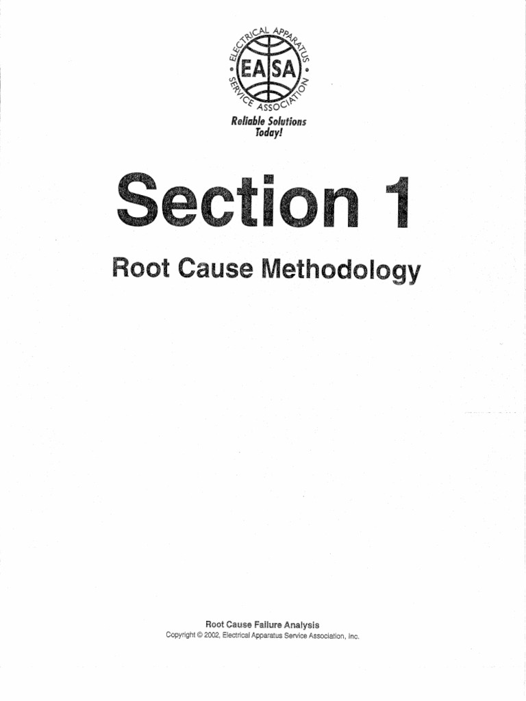 EASA Root Cause Failure Section 1 | PDF