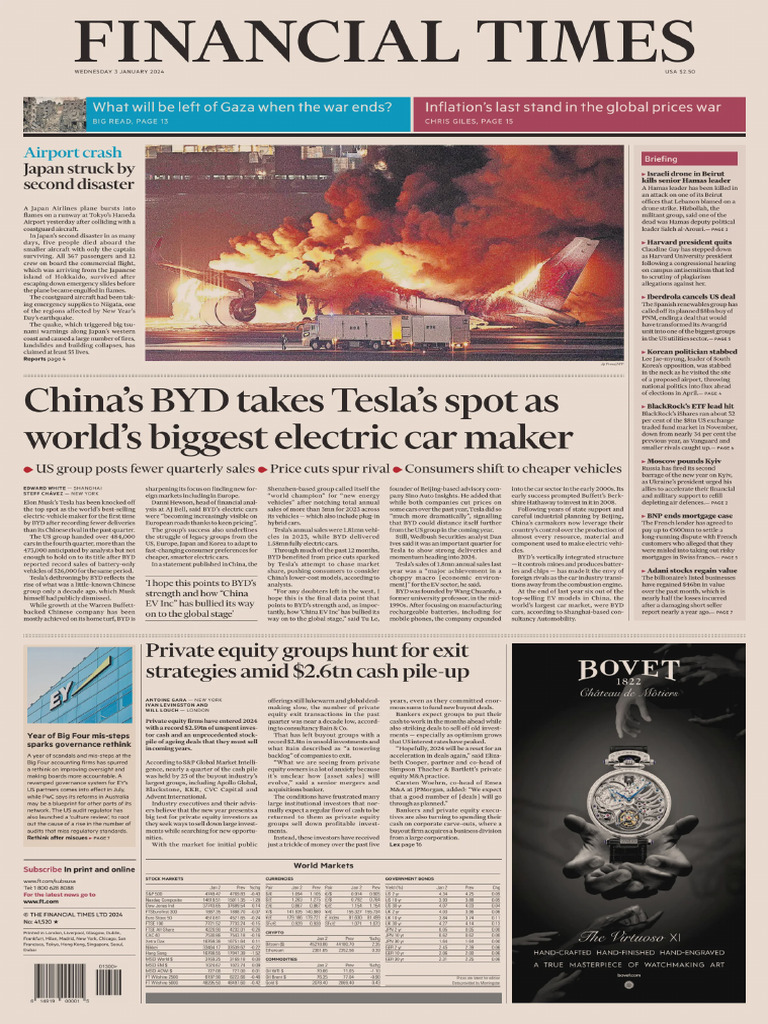 Financial Times USA 3 January 2024 | PDF