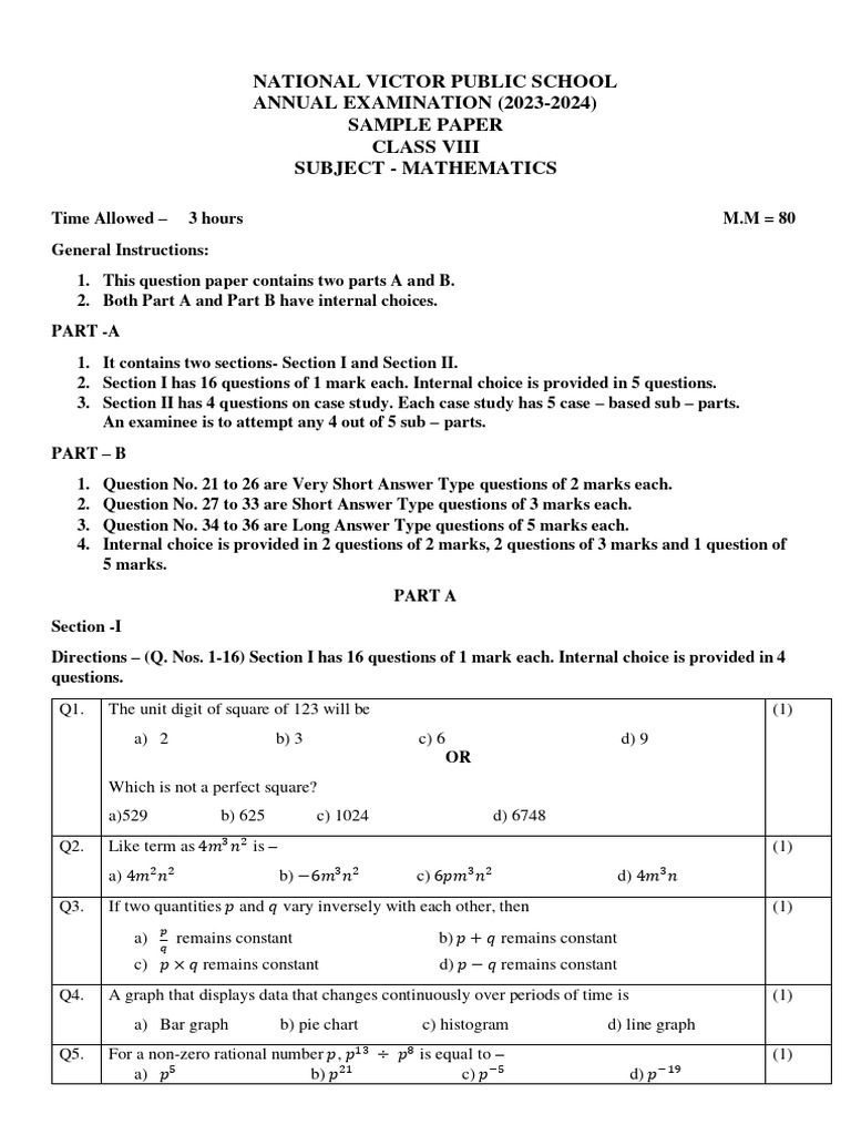 Asm 16417 | PDF | Area | Geometry