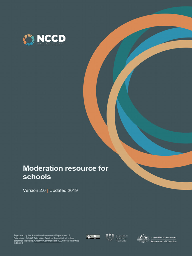 Moderation Resource For Schools | PDF