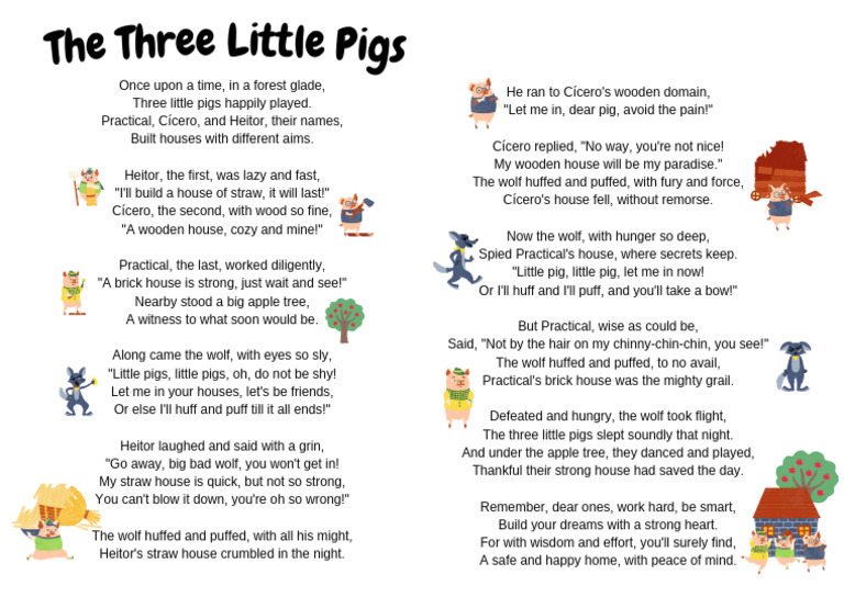 3 Little Pigs | PDF