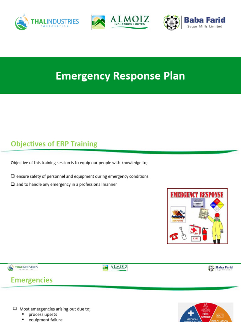 Emergency Response Plan | PDF | Emergency | Fires
