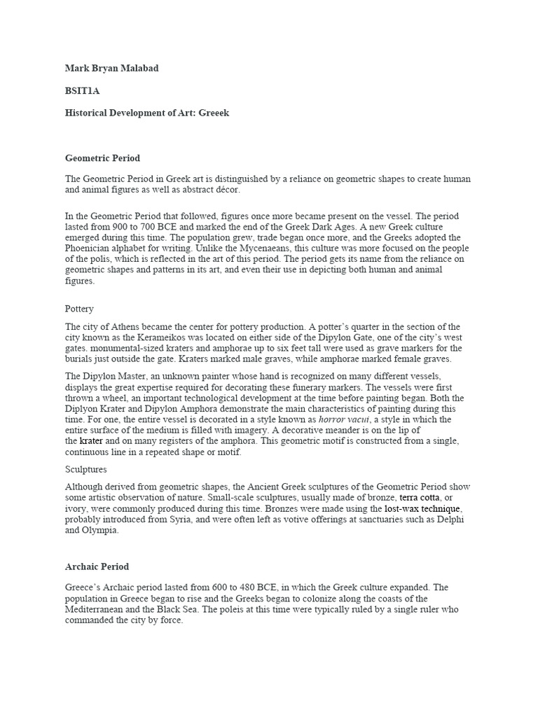 Geometric Period | PDF