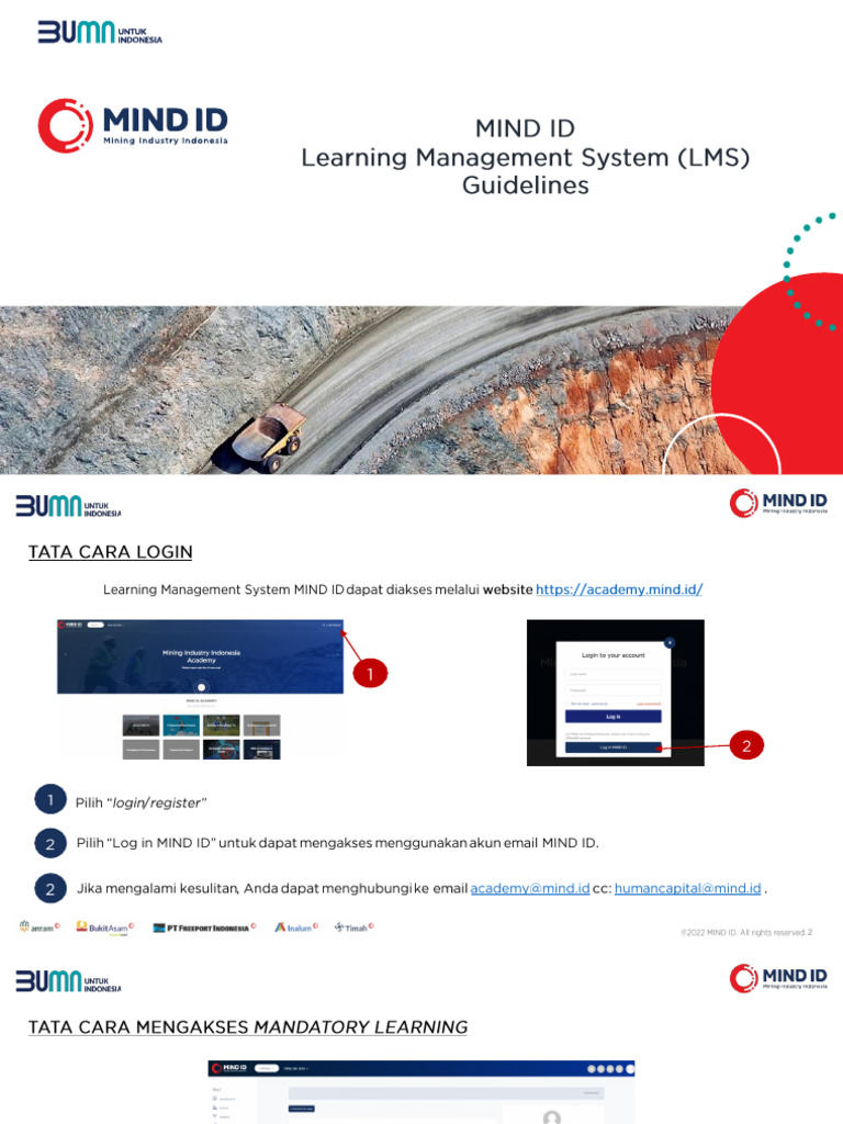 MIND ID Learning Management System Guidelines - 2022 | PDF