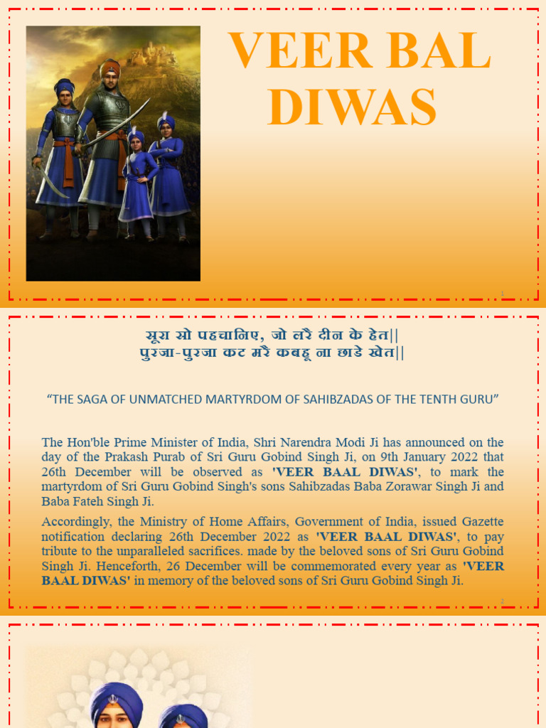 Veer Bal Diwas | Download Free PDF | Indian Religions | Punjab
