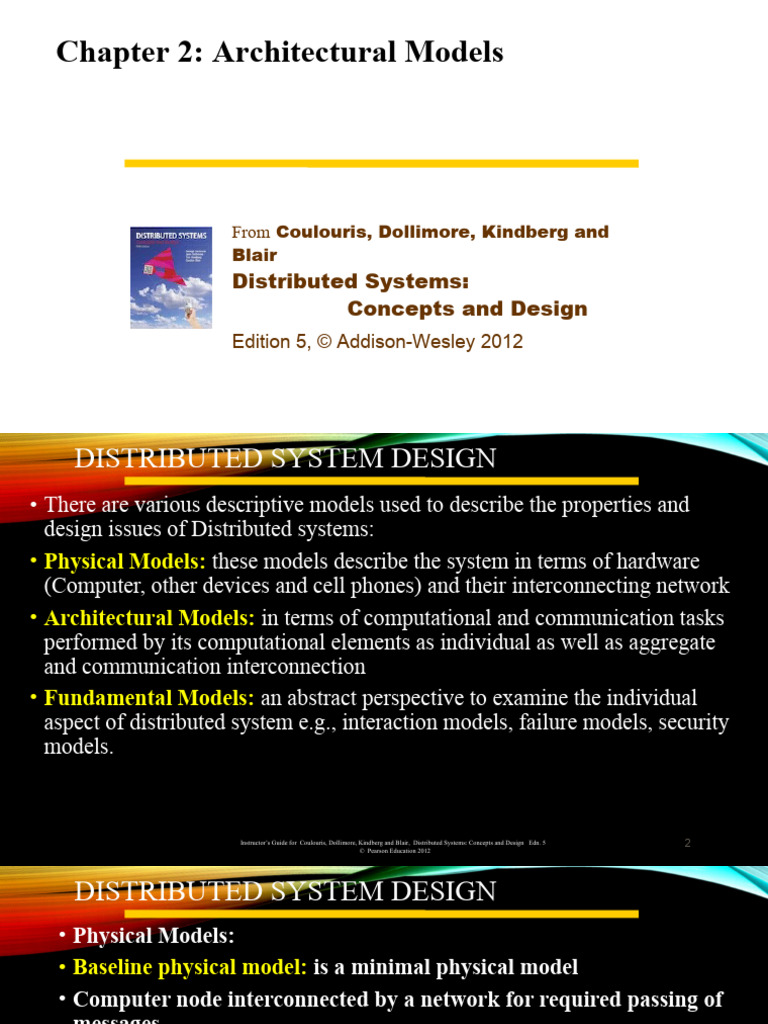 Chapter 2 Architectural Models | PDF | World Wide Web | Internet & Web