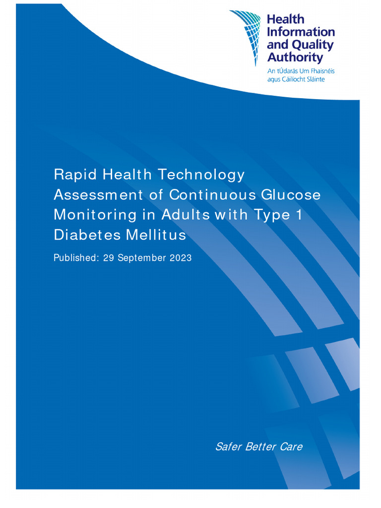 T1D Report September 2023 | PDF | Diabetes | Diabetes Management