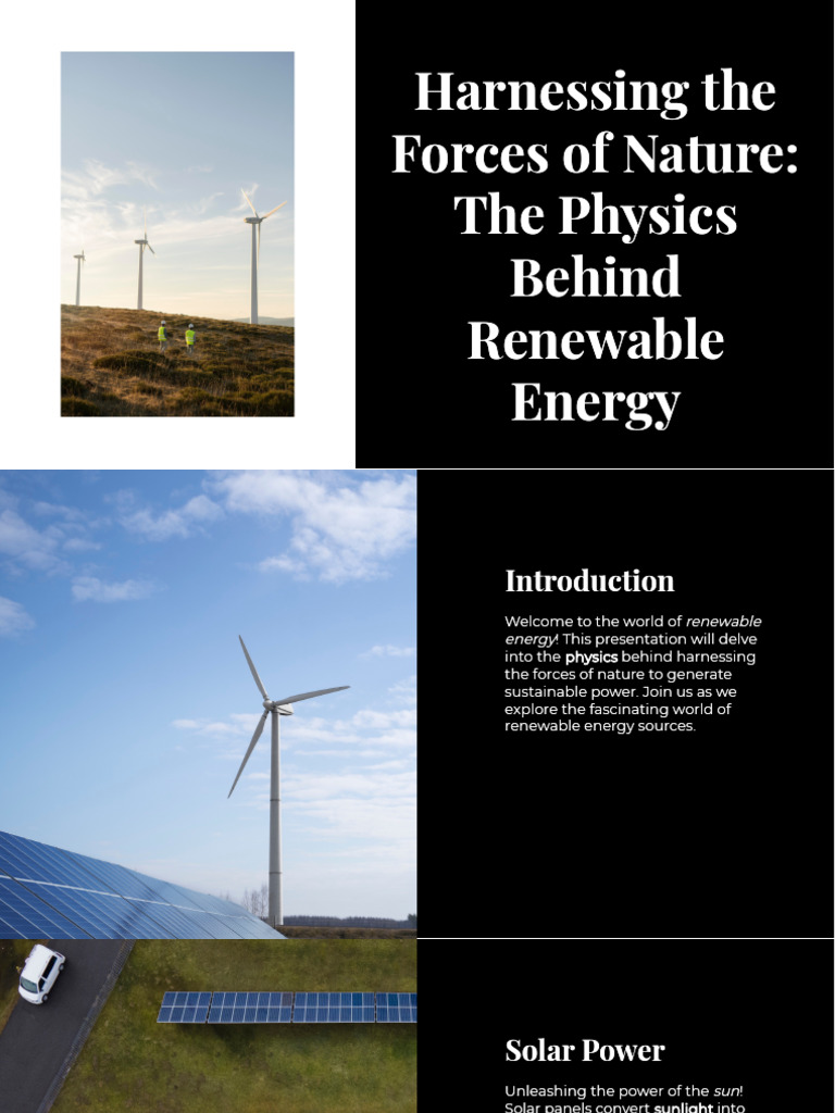 Wepik Harnessing The Forces of Nature The Physics Behind Renewable ... Wepik Harnessing The Forces of Nature The Physics Behind Renewable ...